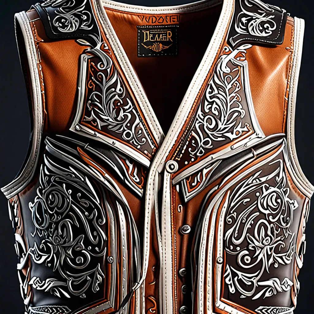 Unveiling the Enigmatic Allure of Blade Leather Vests in Gaming Culture