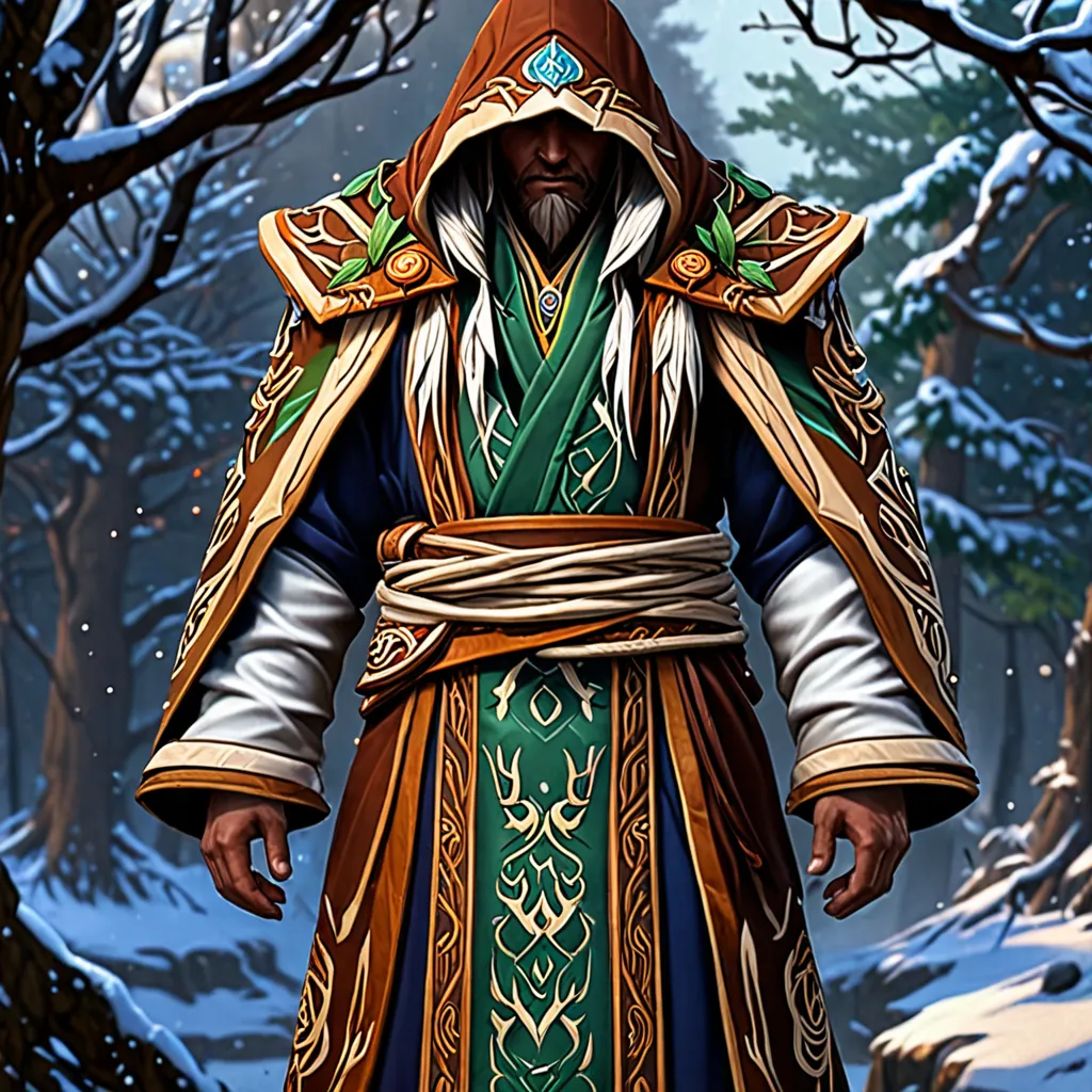 Exploring Druid Robes: Symbolism and Design in Blizzard Games