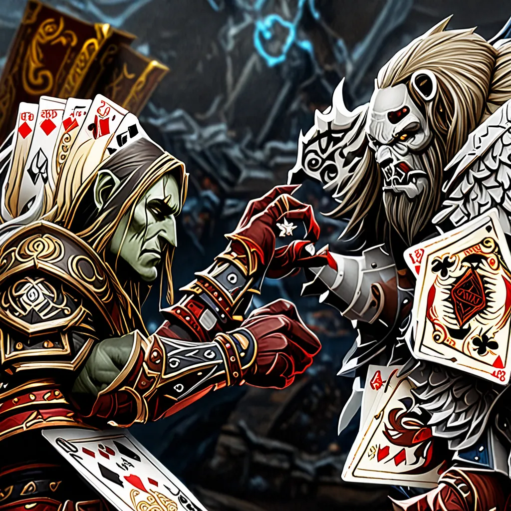 Exploring Card Games in World of Warcraft